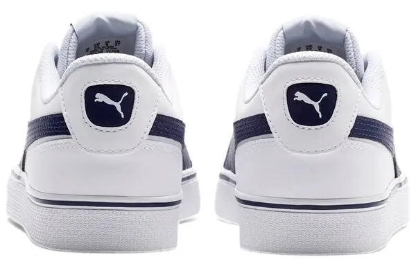 PUMA Court Point Vulc V2 Low Top Sneakers - White/blue