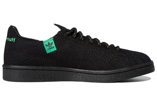 Adidas X Pharrell Superstar Primeknit Sneakers - Black
