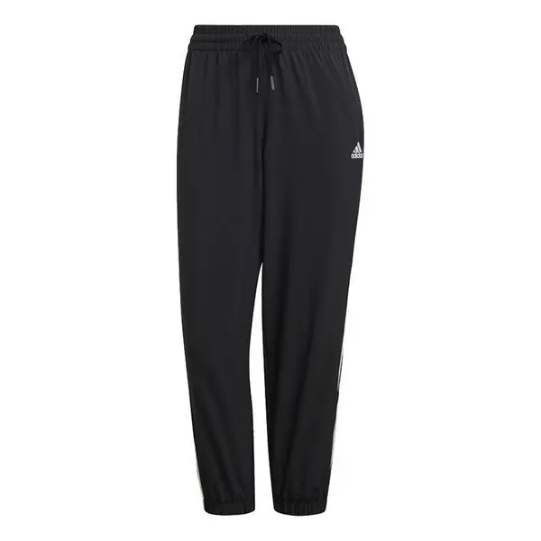 Adidas 3-stripes 7/8 Woven Pants - Black