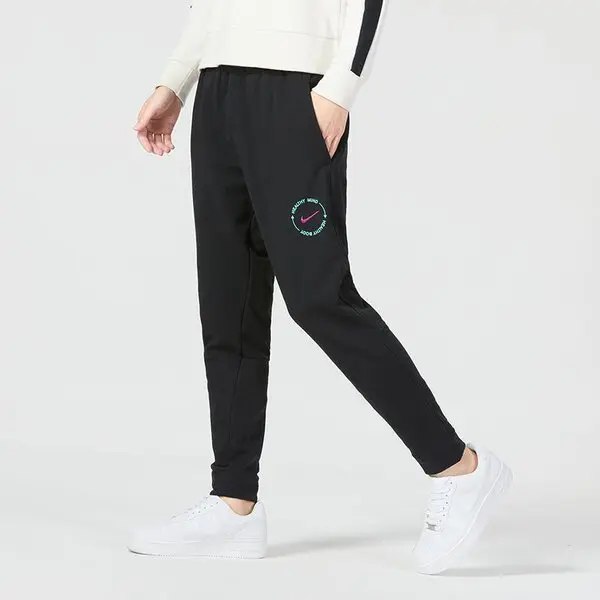 Nike Solid Color Athletic Bundle Feet Sports Pants Black