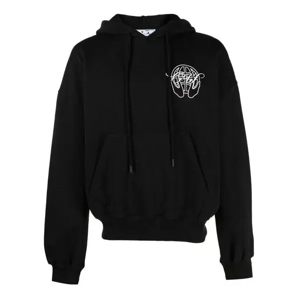Off-White Arrows Graphic Hoodie - Black/white
