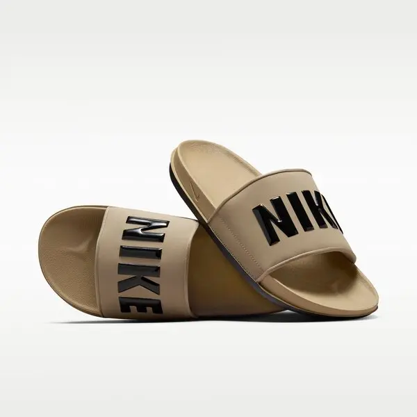 Nike Offcourt Slides - Khaki/black