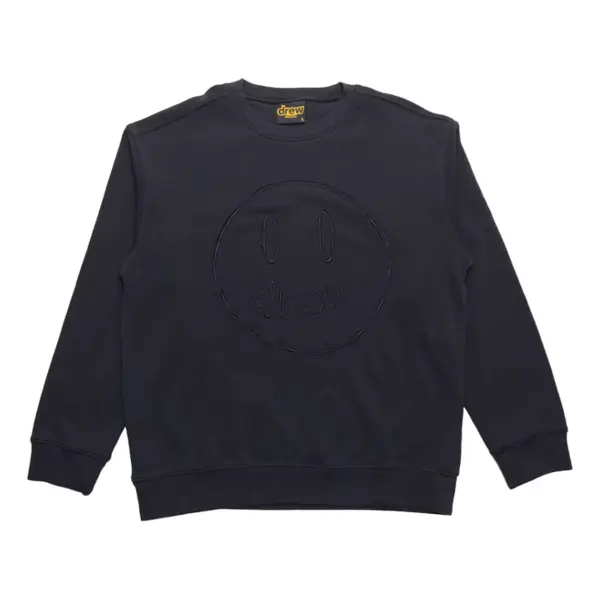 Drew House Sketch Mascot Crewneck Sweatshirt - Black