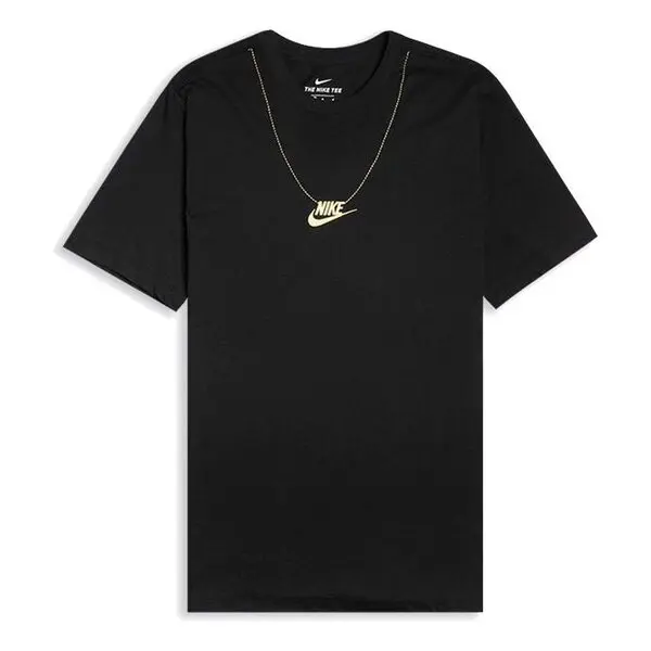Nike Nsw Cltr 4 Chain Short Sleeve Tee - Black