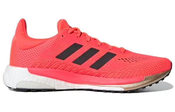 Adidas Solar Glide 3 Athletic Sneakers - Red/black