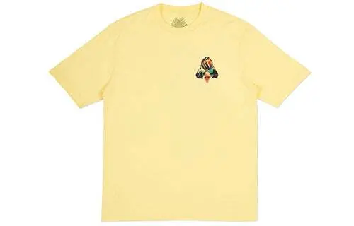 PALACE Sans Ferg T-shirt With Graphic Back Logo - Yellow