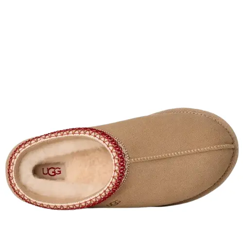 UGG Tasman Ii Slipper - Sand/dark Cherry