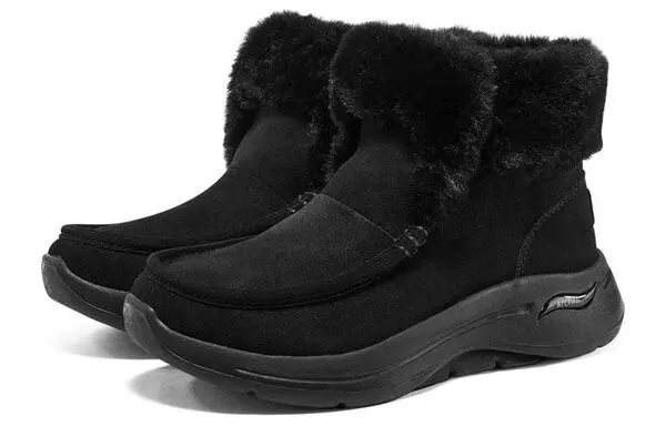Sketchers Go Walk Arch Fit Boots - Black