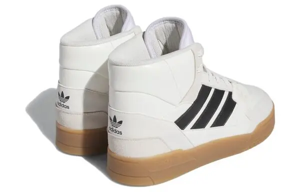 Adidas Originals Drop Step Se High Top Sneakers - Cloud White/core Black