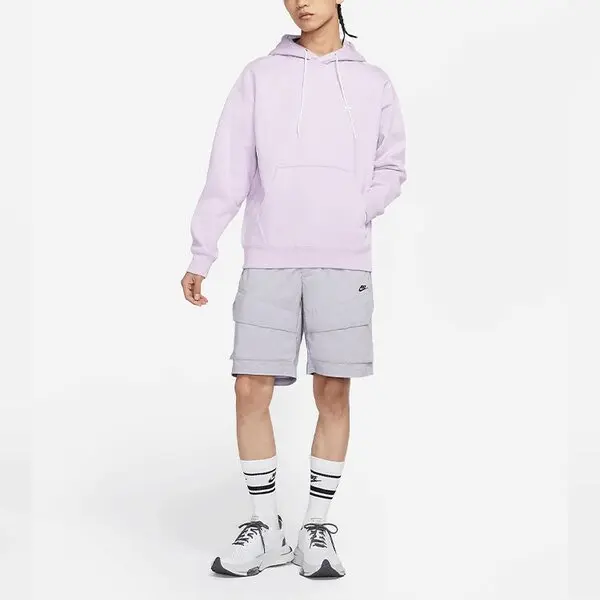 Nike Logo Embroidered Fleece Lined Hoodie