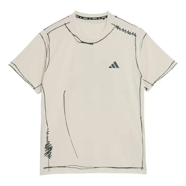 Adidas X Sftm Adi365 Running Unitefit T-shirt - Halo Ivory