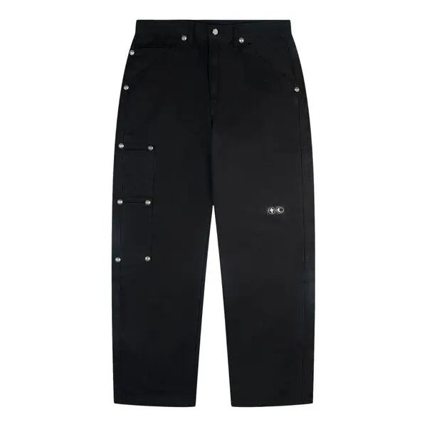 THUG CLUB Carpenter Pants - Black