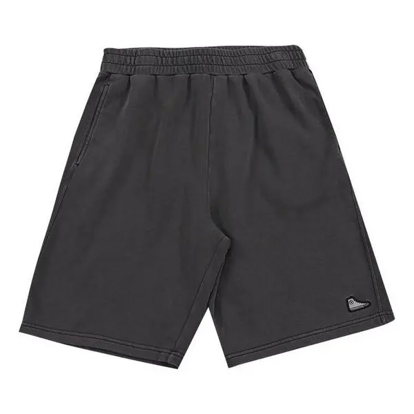 CONVERSE Go-to Sneaker Patch French Terry Shorts - Black