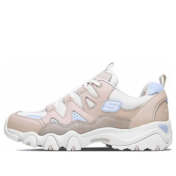 Sketchers D'lites 2.0 Low-top Athletic Sneakers - Pink/white