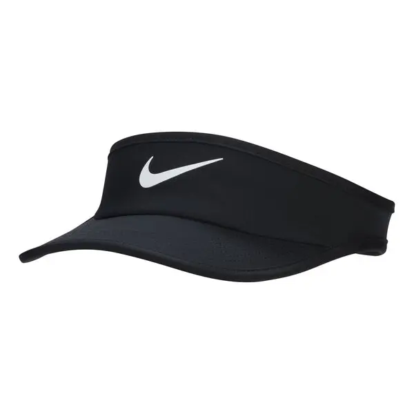 Nike Dri-fit Ace Featherlight Visor - Black/white