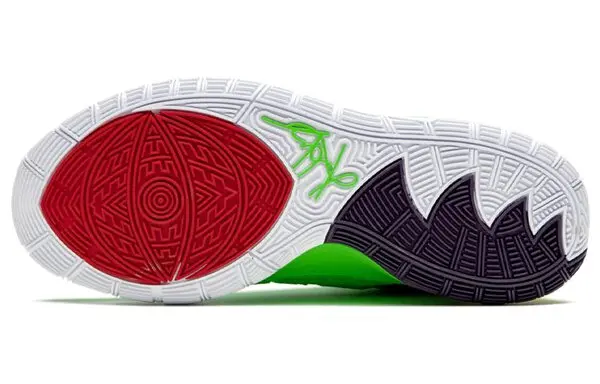 Nike Kyrie 6 "kyrie Invitational" Mid Top Sneakers - Redgreen