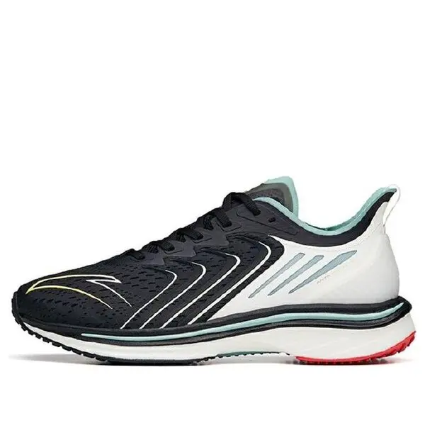 ANTA Mach 1.0 Running Shoes 'black White - Black/red/white