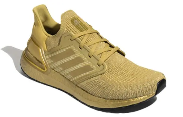 Adidas Ultraboost 20 Marathon Running Shoes - Gold