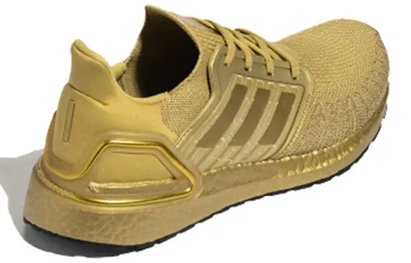 Adidas Ultraboost 20 Marathon Running Shoes - Gold