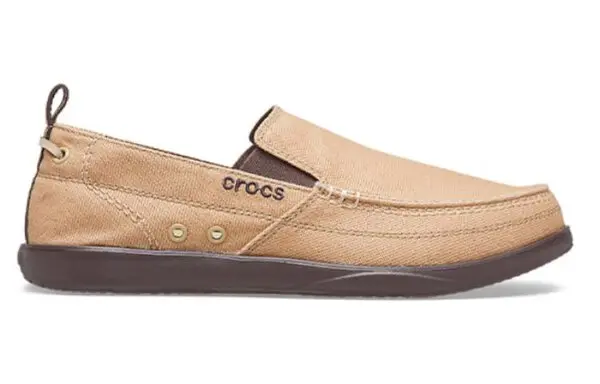 CROCS Walu Slip-on Loafers - Khaki/brown