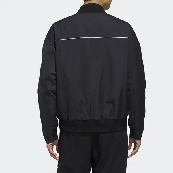 Adidas U2 Jkt Bomb Fleece Lined Jacket - Black