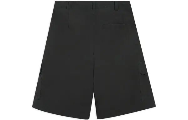 LI-NING Embroidered Logo Shorts - Black