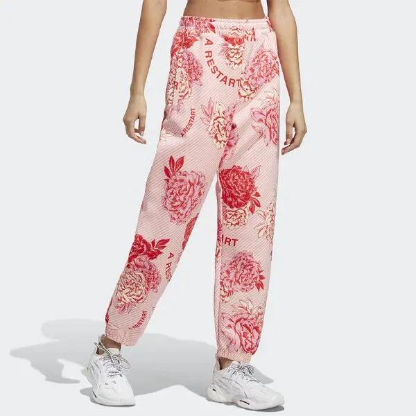 Adidas By Stella Mccartney Lunar New Year Floral Joggers - Pink