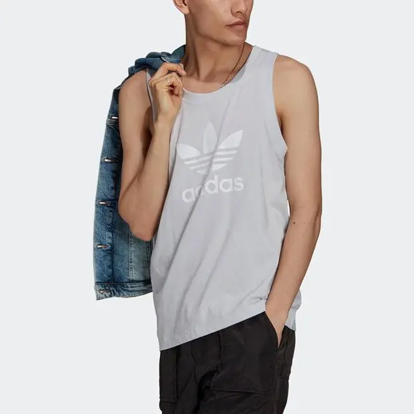 Adidas Originals Trefoil Tank Top - Grey