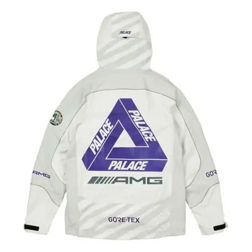PALACE X Amg Crossover Gore-tex Hooded Jacket - White