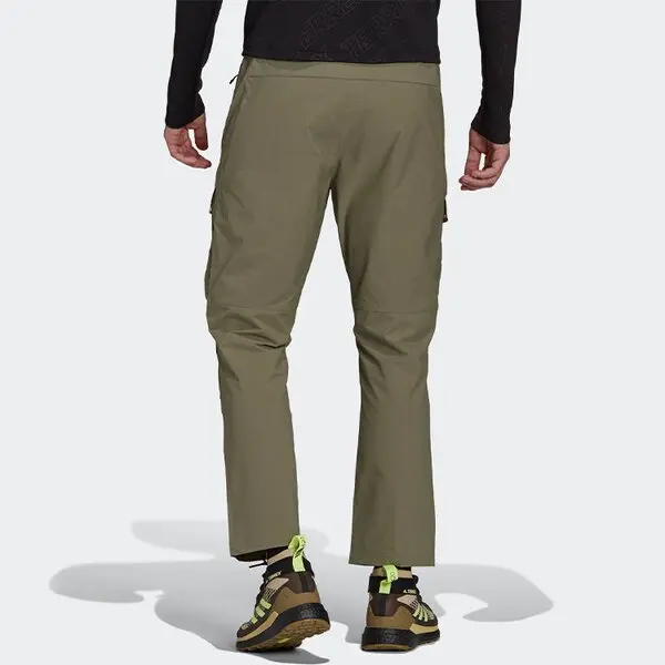 Adidas Loose Logo Alphabet Zipper Sports Pants
