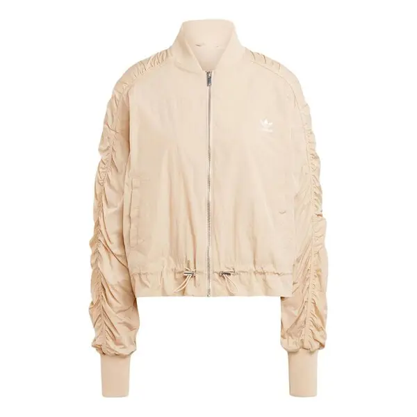 Adidas Originals Lightweight Bomber Jacket Asia Sizing 'beige - Magic Beige