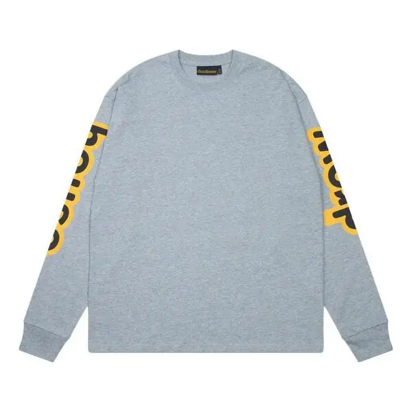 Drew House Long Sleeve Hug T-shirt - Heather Grey