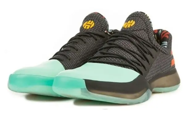 Adidas Harden Volume 1 "cactus Kid" Low Top Sneakers - Black