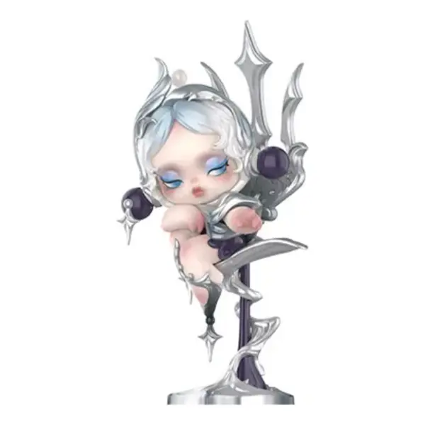 POP MART Skullpanda The Feast Begins Series Figure 'the Silver Fork - Multi-color