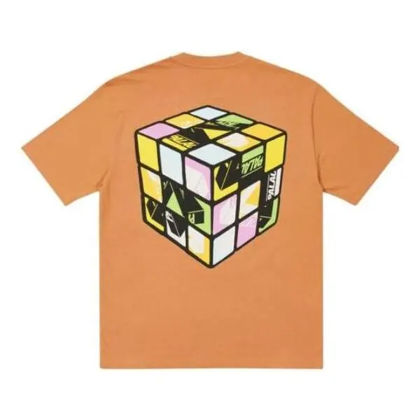 PALACE Ss22 Dont Be Square T-shirt - Orange