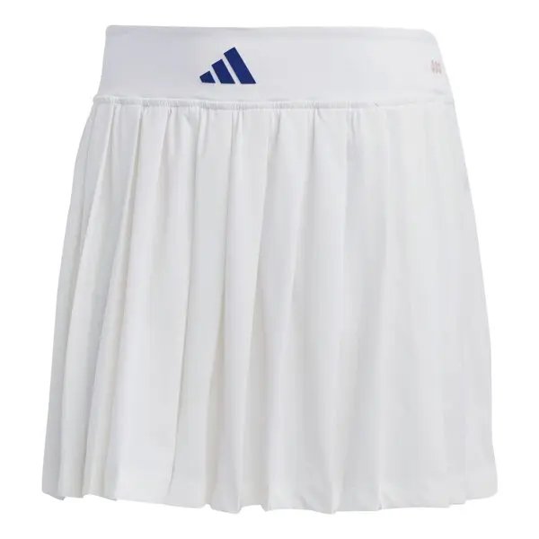 Adidas Clubhouse Premium Classic Tennis Pleated Skirt - White