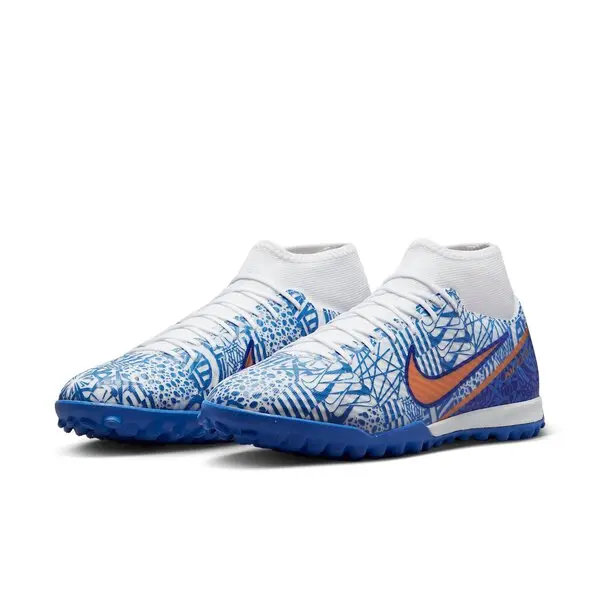 Nike Mercurial Superfly Academy Cr7 Tf Azulejo - Blue/white