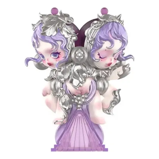 POP MART Skullpanda The Feast Begins Series Figure 'the Grape Scissors - Multi-color