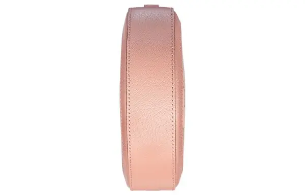Gucci Ophidia Gg Mini Round Shoulder Bag - Pink