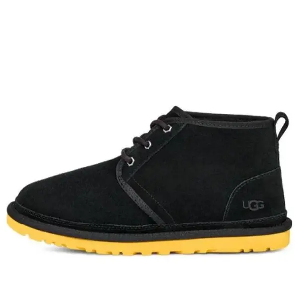 UGG Neumel Lace-up Ankle Boots - Black