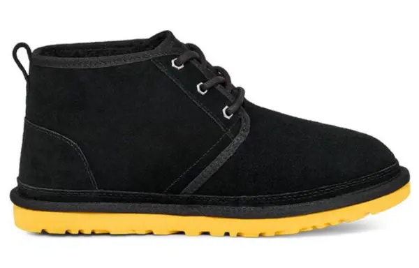 UGG Neumel Lace-up Ankle Boots - Black