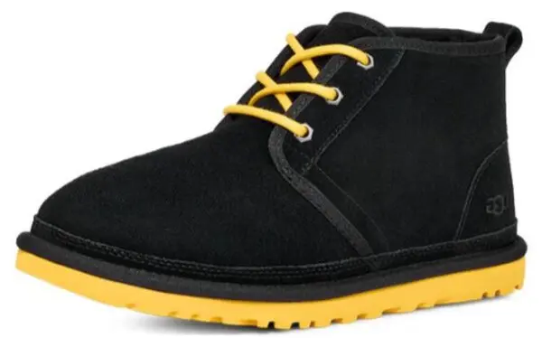 UGG Neumel Lace-up Ankle Boots - Black