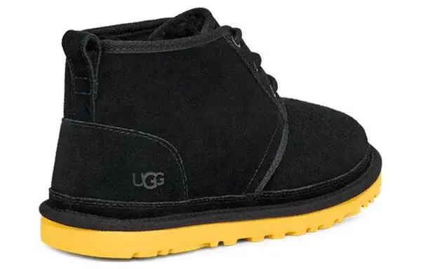 UGG Neumel Lace-up Ankle Boots - Black