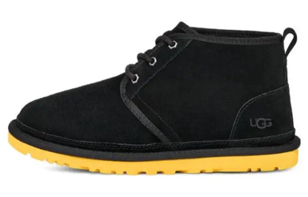 UGG Neumel Lace-up Ankle Boots - Black