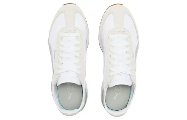 PUMA R78 Wind Nylon Low Top Sneakers - White/beige