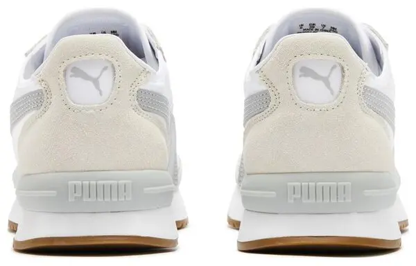 PUMA R78 Wind Nylon Low Top Sneakers - White/beige