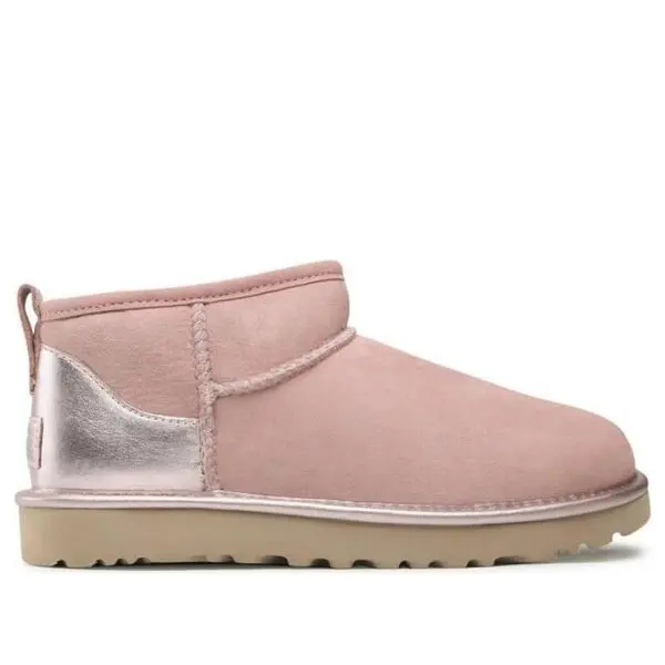 UGG Cassic Ultra Mini Shine Boots - Pink