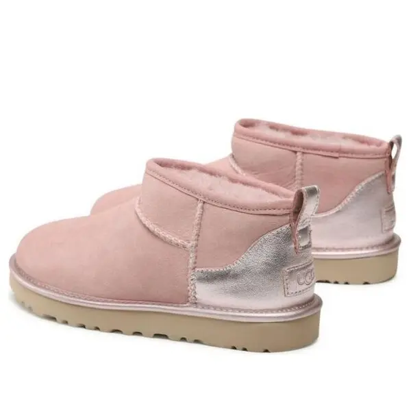 UGG Cassic Ultra Mini Shine Boots - Pink