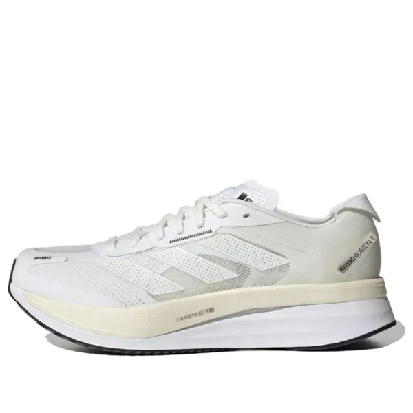 Adidas Adizero Boston Athletic Sneakers - Non Dyed/cloud White/core Black
