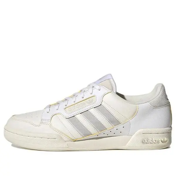 Adidas Continental 80 Sneakers - White/grey/orange